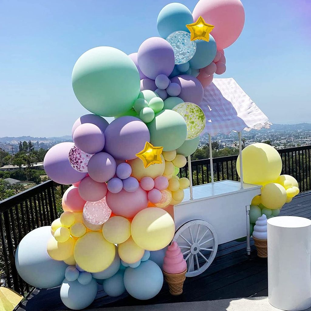 Decoración con globos en casa - Ideas simples pero fantásticas